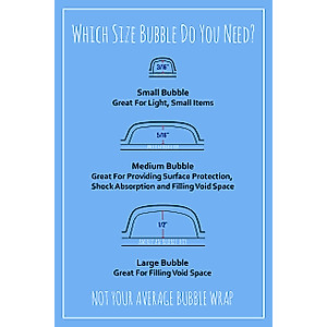 Bubble Wrap 700'Bubble Bundle for Packing, Shipping, Moving by American Bubble Boy