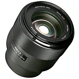 Meike 85mm f1.8 AutoFocus STM Full Frame Lens,Large Aperture Medium Telephoto Fixed Prime Portrait Lens for Fuji X Mount X-Pro2 X-E3 X-T2 X-T10 T20 X-A2 X-E2 X30 X70 X-M1 X-T5 Cameras +mcoCleanCloth