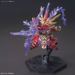 Bandai Lu Bu Sinanju & Hare: SD Sangoku Soketsuden x SD (57610), Purple, red, Gold, one-Size (BAS5057610)