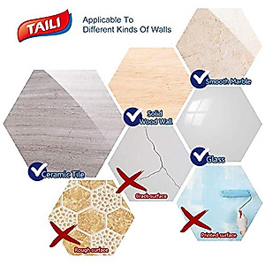 TAILI Suction Cup Pack of 3 Soap Holder & Shower Caddy NO-Drilling Removable Bathroom Organizer Set Powerful Heavy Duty Waterproof Caddy Organizer for Bathroom & Kitchen - White