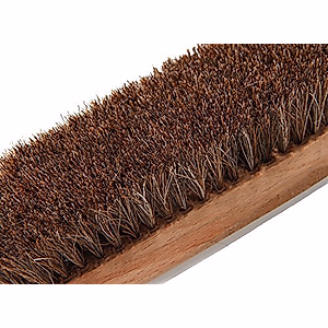 Italian" Class" Brand Wood 100% Horsehair shoe Soft Brush Interior Upholstery Brush