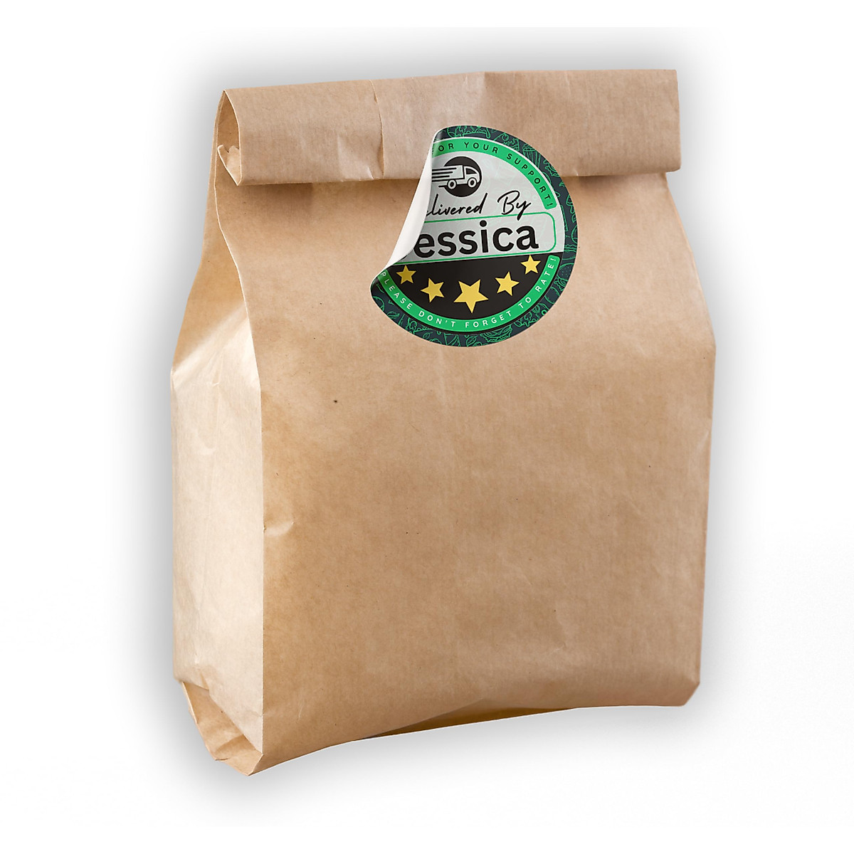 150 Build Your Own Stickers/Labels - Any Design + Logo - Personalize Your own Business Stickers - Multi Shapes, Sizes, Backgrounds, Text Stickers - Gloss/Matte Labels (2 inch Circle)