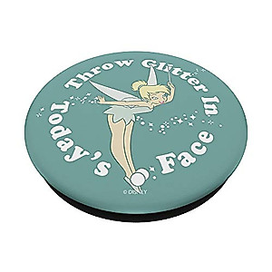 Disney Peter Pan Tinkerbell Throw Glitter In Today's Face PopSockets PopGrip: Swappable Grip for Phones & Tablets
