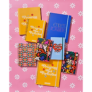 ban.do Undated Weekly Planner, To Do List Notebook with Stickers, Guided Wellness Journal, Daily Organizer for School or Office, Progress Not Perfection