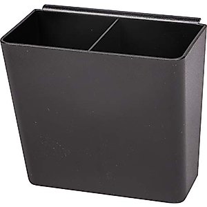 Carlisle FoodService Products L1035 Stir Stick/Straw Caddie, 5" Width x 4-1/2" Height x 3" Depth