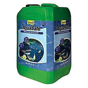 TetraPond AquaSafe 101.4 Ounces, Makes Tap Water Safe For Pond Fish