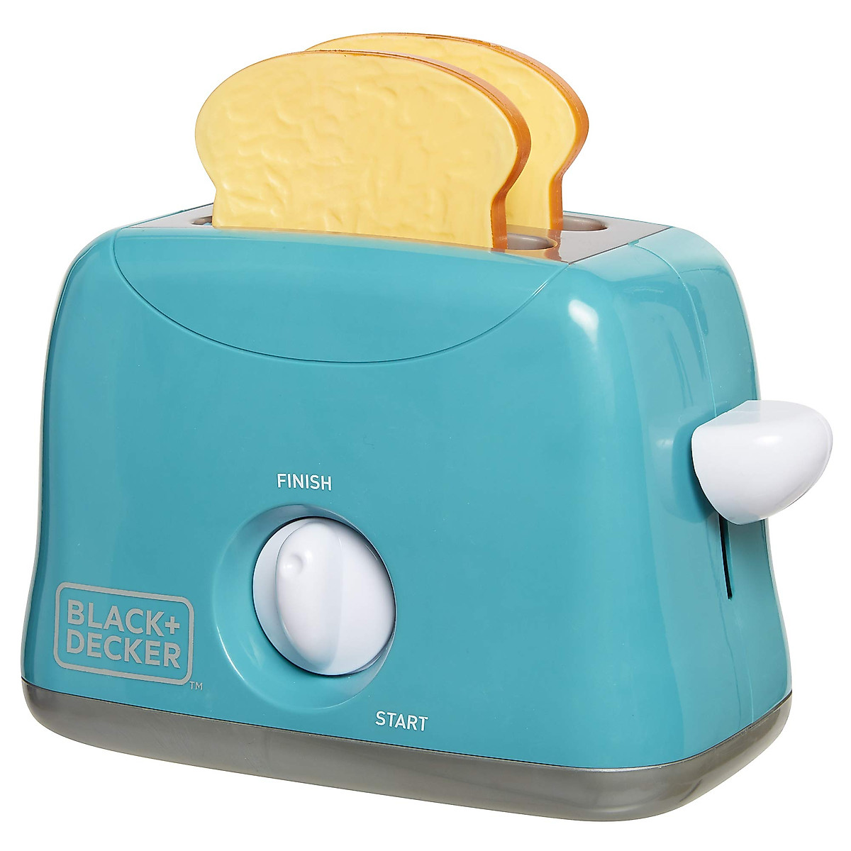 BLACK+DECKER Toaster with Sounds! Kitchen Food Pretend Play Toys Appliances for Kids