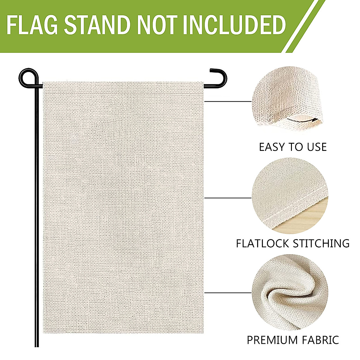 Furiaz Welcome Spring Honey Bee Gnome Garden Flag, Summer Yard Outdoor Home Decorative Burlap Lawn Outside Decoration, Daisy Flowers Small Decor Double Sided 12x18