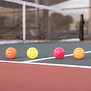 Franklin Sports Outdoor Pickleballs - X-40 Pickleball Balls USA (USAPA) Approved 12 Pack Outside Pink US Open Ball