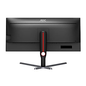 AOC U34G3X 34" Frameless UltraWide Gaming Monitor, WQHD 3440 x1440, 144Hz 1ms, FreeSync Premium, 3-Year Zero-Bright-dot (2022 Model),Black