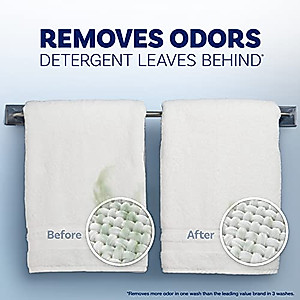 Tide Ultra OXI Power PODS with Odor Eliminators Laundry Detergent Pacs, 45 Count + Downy Rinse & Refresh, Cool Cotton, 48 Fl Oz