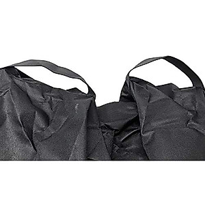 BBQ Barbecue Grill Cover 70" W x 28" D x 46" H Suitable for Most Brinkmann, Members Mark, Ducane Brands of Grills - 600D Oxford Fabric is Waterproof with Covered Dual Handles & Side Buckles