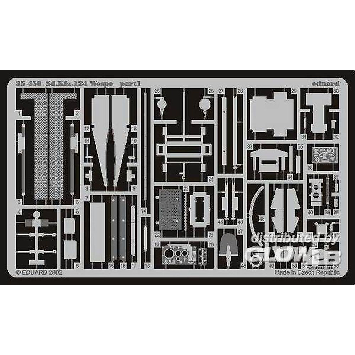 Eduard SdKfz 124 Wespe for TAM 1/35