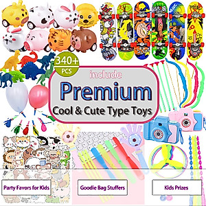 498 PCS Premium Party Favors for 3-10 ages Kids,Assortment Party Toys,Goody Bag Fillers,Classroom Prizes,Treasure Box Stuffers,Birthday Gift Toy,Pinata Stuffers,Carnival Prizes for Boys And Girls