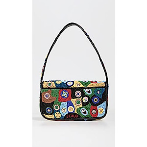 STAUD Women's Tommy Bag, Milliefiori Black, One Size