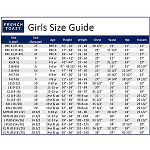 French Toast girls Pull-on Kick Pleat Scooter Skirt, Navy, 6 US