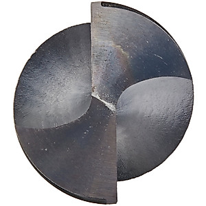 Michigan Drill 202 Series High-Speed Steel General Purpose Drill Bit, 3 Morse Taper Shank, Spiral Flute, 118 Degrees Conventional Point, 23/32" Size (Pack of 1)