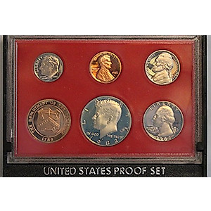 1980 S -1989 US Mint Set Clad Proof Set Run 52 coins