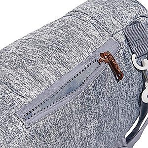 adidas Women's Essentials Convertible Crossbody Sling Bag, Jersey Grey/Rose Gold/Onix Grey, One Size