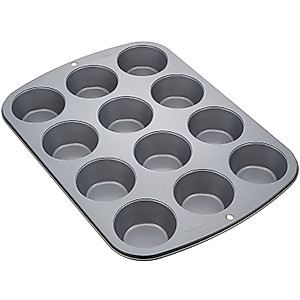 Wilton Recipe Right Nonstick 12-Cup Regular Muffin Pan (2, STANDARD)