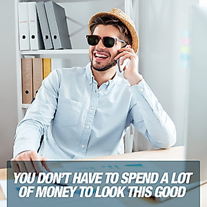 RAY SOLÉE Sunglasses for Men, Women & Kids 3 Pack of Tinted Lenses with UVA & UVB Protection (Light Woodgrain,Woodgrain,Dark Woodgrain, Black)