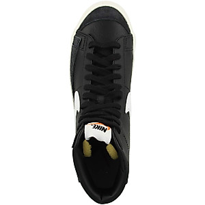 Nike Men's Basketball Shoe, Black White Sail Team Orange, 14 US