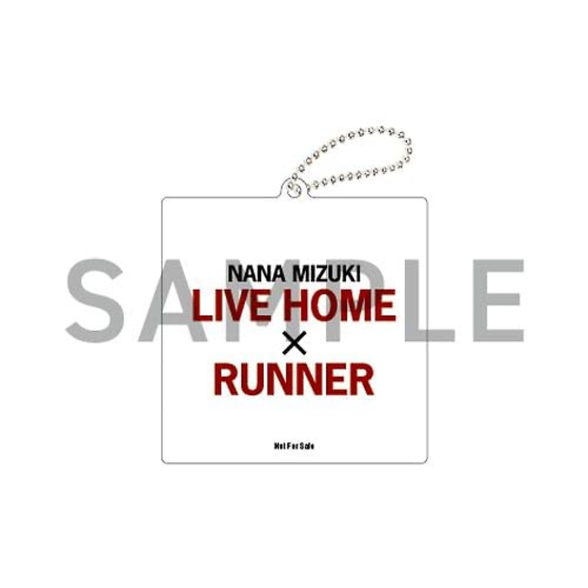 Amazon.co.jp Exclusive Nana Mizuki Live Home x Runner (Acrylic Keychain & Mega Jacket) DVD