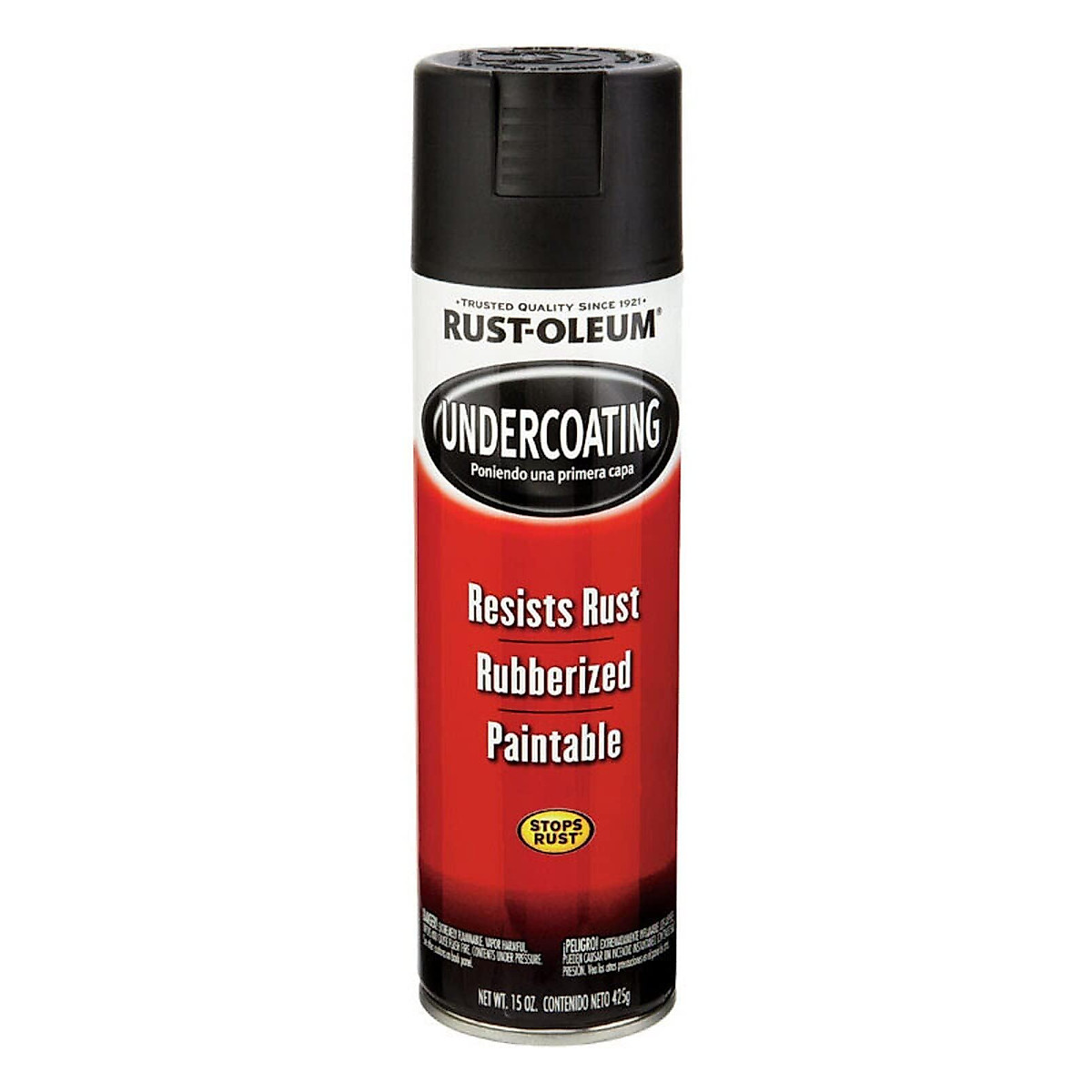 Rust-Oleum 248657 Rubberized Undercoating Spray, 15 oz, Black