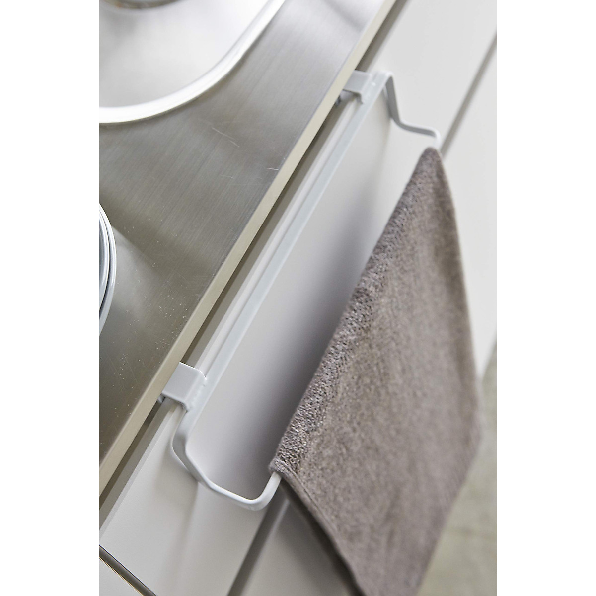 Yamazaki Hook Hooks sopracassetti, Steel, White