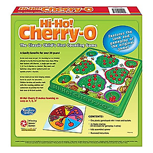 Winning Moves HI-Ho Cherry-O Games USA, The Classic Child's First Counting Game, for 2 to 4 Players, Ages 3+