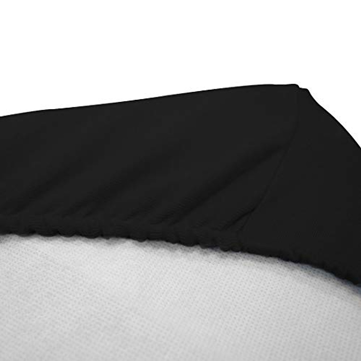 Betty Dain Stretch Jersey Universal Baby Infant Changing Pad Cover, 100% Cotton, Deep Corner Pockets Fit Changing Pads Snugly, Machine Washable, Tumble Dry Low, Black