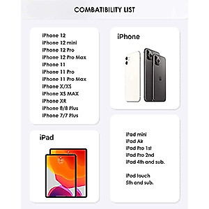 Headphones for iPhone with Microphone, Volume Control and Noise Isolation - Compatible with iPhone 14/13/12/11/7/8/8plus X/Xs/XR/Xs max/pro/se - Supports All iOS Systems（Black）!