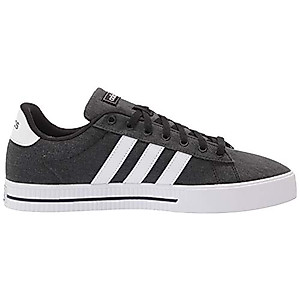adidas Men's Daily 3.0 Skate Shoe, Core Black/Cloud White/Core Black, 10.5