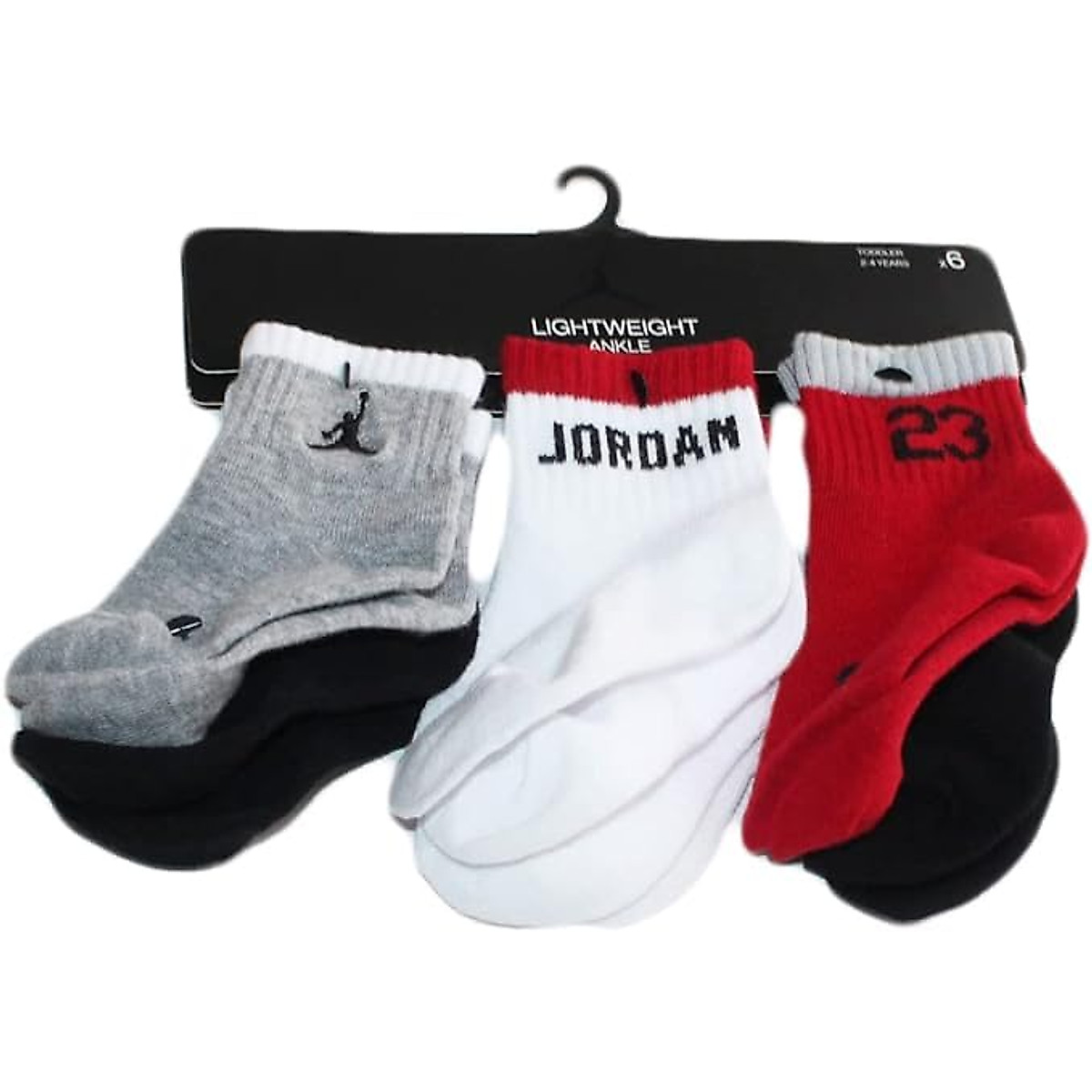 Air Jordan Boys Jumpman Sports Socks (as1, age, 2_years, 4_years, 2 - 4 Years)