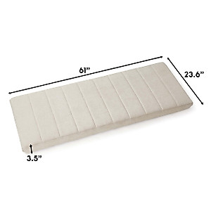 Upholstered Queen Headboard - Easy Assemble Channel Stitched Headboard Queen Size - Wall Mounted Headboard with 3D Soundproof Wall Panels Peel & Stick Floating Headboards for Queen Size Bed - Beige