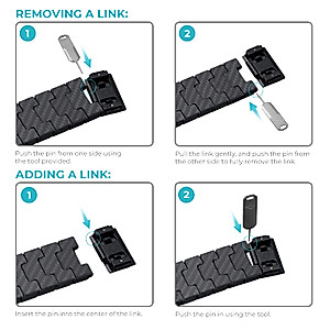 PITAKA Apple Watch Band, 100% Carbon Fiber, Lightweight & Comfortable, Customizable Size, Compatible with Apple Watch Series 8/7/6/SE/5/4/3/2/1