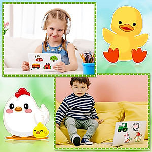 12 Pieces Farm Animals Refrigerator Magnets Farmhouse Toddlers Educational Refrigerator Decorative Magnetic Nursery Cat Dog Cow Rabbit Farm Animals Party Favors Locker Dishwasher Stickers