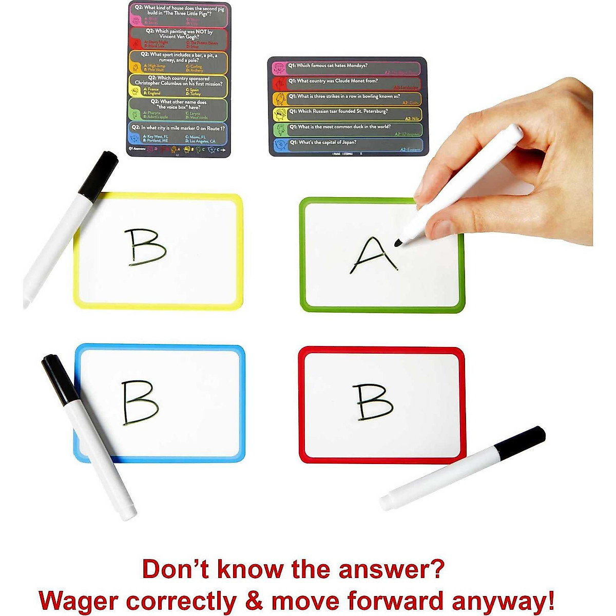 Mattel Games Trivia Crack The Board Game Based on Trivia App Game with Question Cards, Wager Tokens & Powerup Cards