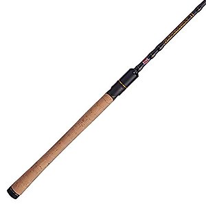 PENN Fishing Battalion II Inshore Spinning Fishing Rod, Black, 7'6" - Medium Light - 1pc