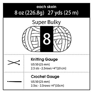 HOMBYS Wine Red Chunky Chenille Yarn for Crocheting, Bulky Thick Fluffy Yarn for Knitting,Super Bulky Chunky Yarn for Hand Knitting Blanket, Soft Plush Yarn, 8 Jumbo Pack (27 yds,8 oz Each Skein)