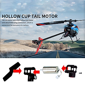 GoolRC RC Helicopter, WLtoys XK K200 Remote Control Helicopter, 2.4GHz 4 Channel RC Aircraft with 6-Axis Gyro, Optical Flow Positioning, Altitude Hold, One Key Take Off/Landing, Easy to Fly for Adults