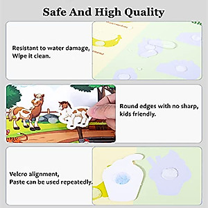 Quiet Book for Toddlers,Montessori Busy Book to Develop Kids Learning Skills,Educational Learning Toy for Toddlers 3-6,Preschool Learning Activities Sensory Toy for Kids Birthday Children's Day Gift