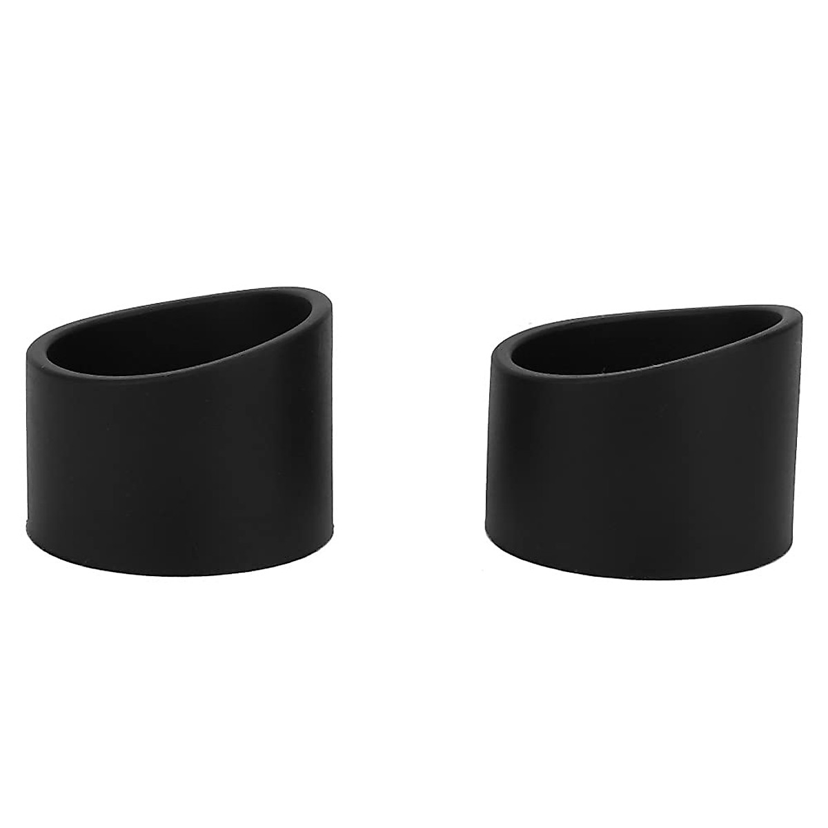 2PCS Eyepiece Eyeshields Eyepiece Cover Soft Rubber Eyepiece Guard Stereo Microscope Accessory for 32-36mm Stereo Microscope(Flat Angle)