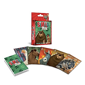 Horrible Guild Similo Animals: A Fast Playing Family Card Game - Guess the Secret Animal Character, 1 Player is the Clue Giver & Others Must Guess the Character, 2-8 Players, Ages 8+, 20 min