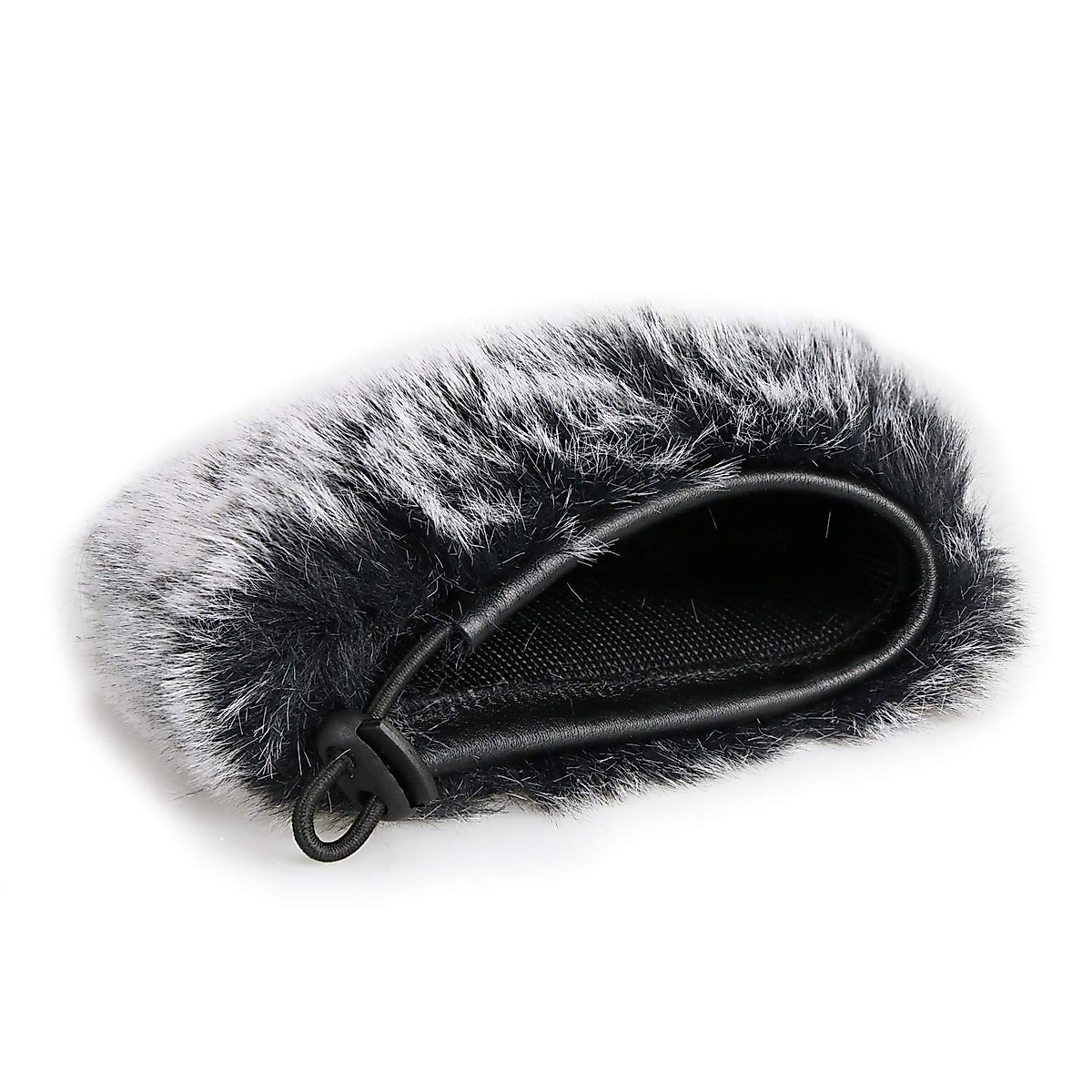 Microphone Windscreen - Furry Windscreen Muff Wind Cover Custom Fit for Shure MV5 Condenser Microphone