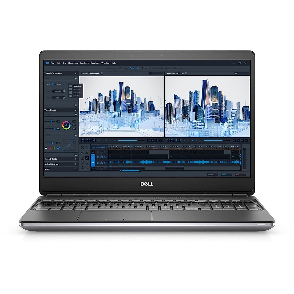 Dell Precision 7560 Workstation Laptop | 15.6" 1920x1080 FHD | Core i7-11800H - 2TB SSD Hard Drive - 64GB RAM - Nvidia T1200 | 8 cores @ 4.6 GHz - 4GB GDDR6 Win 10 Pro Silver (Renewed)