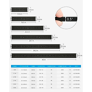 NICREW RGB+W 24/7 LED Aquarium Light with Controller, Full Spectrum Fish Tank Light for Planted Freshwater Tanks, Planted Aquarium Light with Extendable Brackets to 12-18 Inches, 12 Watts