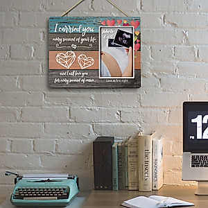 Miscarriage Picture Frames for Pregnancy Loss, Sonogram Memorial Photo Frame for Baby Loss Remembrance Keepsake - F001