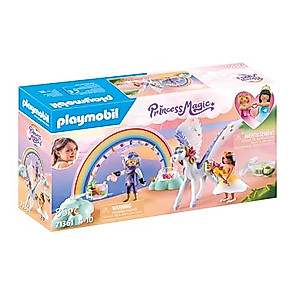 Playmobil Pegasus with Rainbow in The Clouds