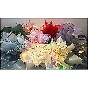 JOSON 30 Sheets /15 Colors Waterproof Gold Edge Flower Wrapping Paper,Florist Bouquet Supplies,DIY Crafts,Gift Packaging or Gift Box Packaging, 23x23Inch